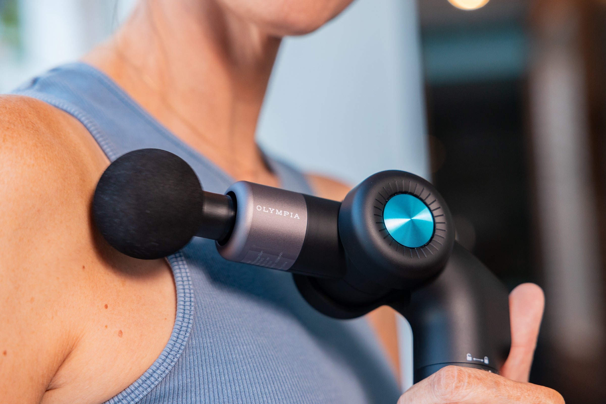 Power Flex Massage Gun for Deep Muscle Recovery | Olympia